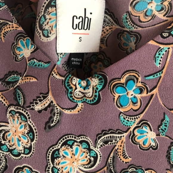 CAbi | Tops | Cabi Crochet Floral Scrollwork Lavender Cami S | Poshmark